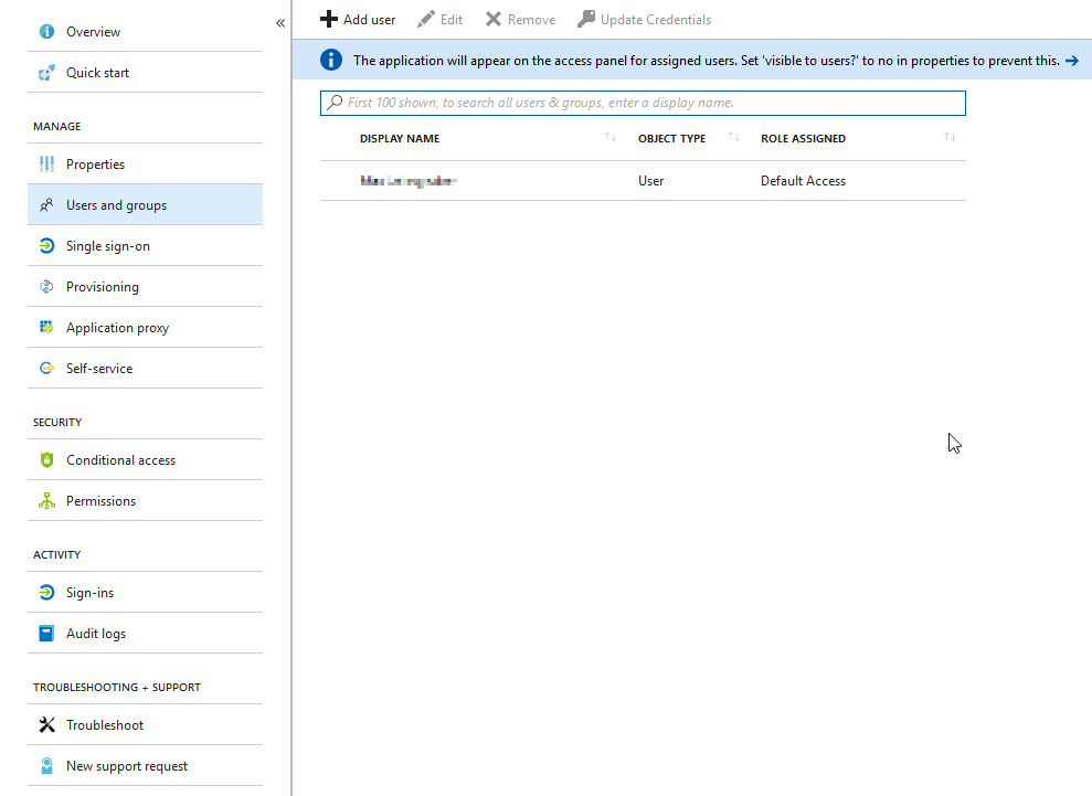 Azure AD Application Proxy