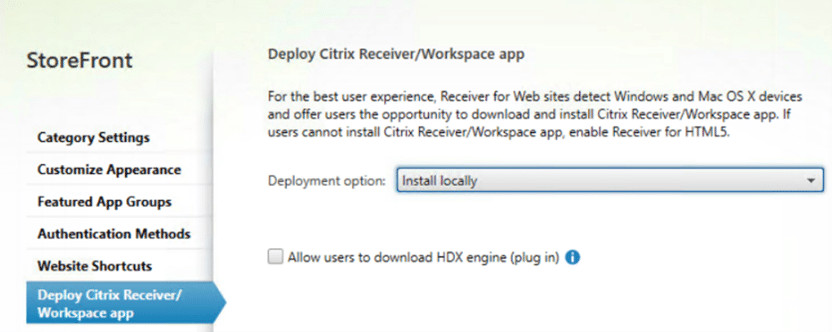 Citrix StoreFront im neuen Edge-Browser - Provectus
